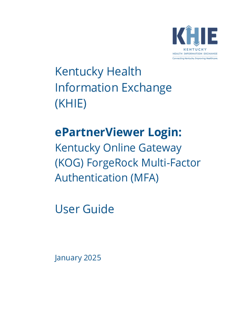 Fillable Online Kentucky Health Information Exchange (khie ...