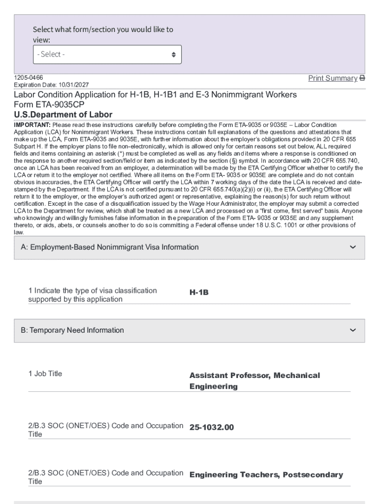 Fillable Online Form Eta-9035cp Fax Email Print - pdfFiller