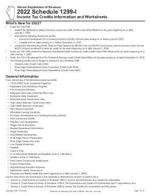 Fillable Online Income Tax Credits Information and Worksheets Fax Email ...