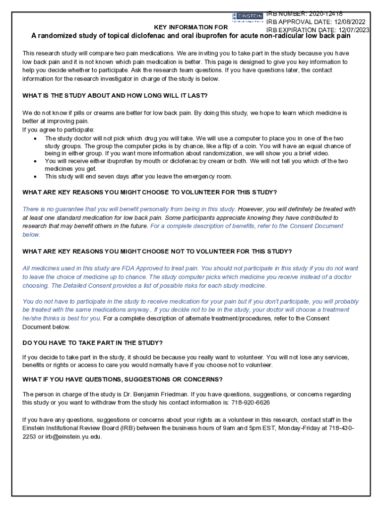 Fillable Online A randomized study of topical diclofenac and oral ...