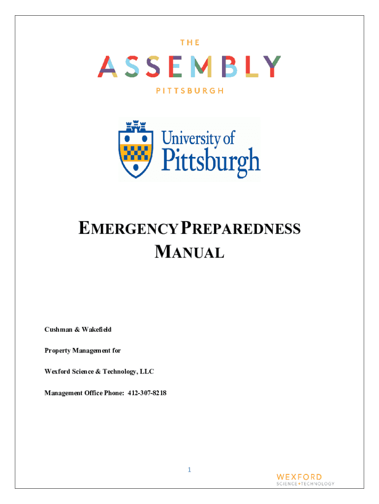 Fillable Online Emergency Preparedness Manual Fax Email Print - pdfFiller