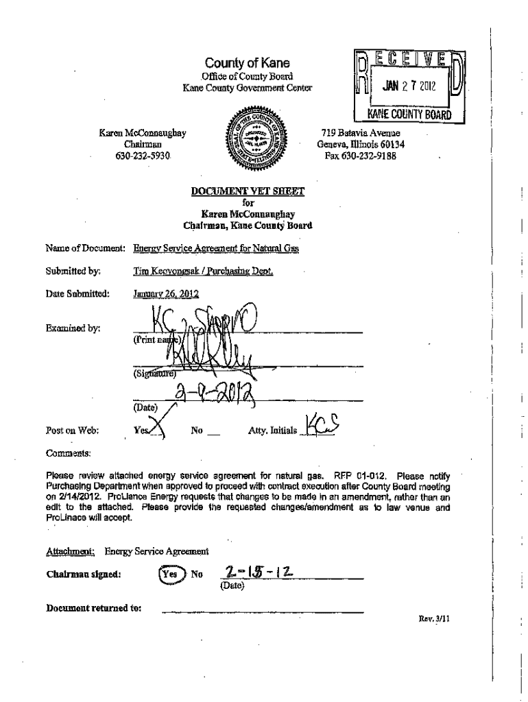 Fillable Online Energy Service Agreement Fax Email Print - pdfFiller