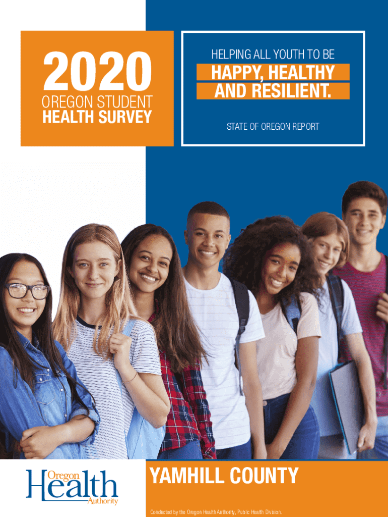 Fillable Online 2020 Oregon Student Health Survey Report Fax Email ...