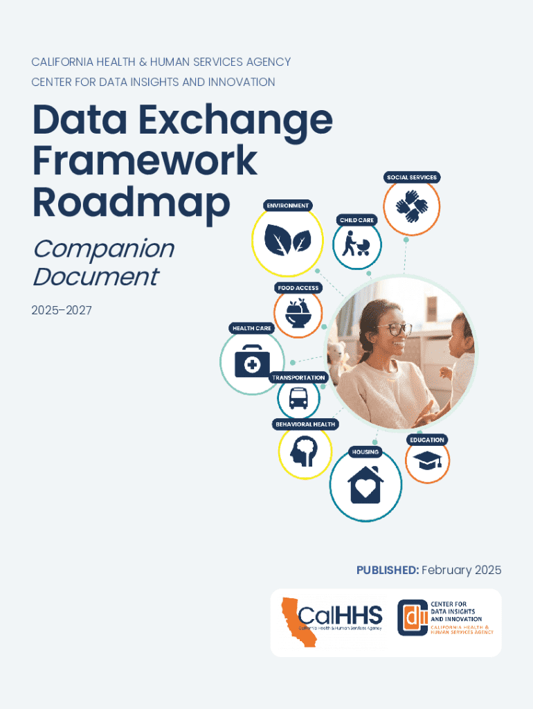 Fillable Online Data Exchange Framework Roadmap Companion Document 2025–2027 Fax Email Print ...
