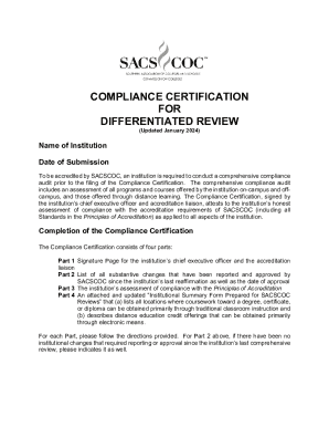 Fillable Online Compliance Certification Fax Email Print - pdfFiller