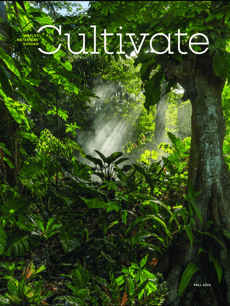 Fillable Online 1 Naples Botanical Garden Fax Email Print - pdfFiller