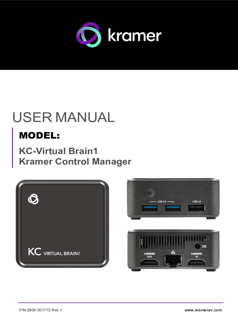 Fillable Online Kc-virtual Brain1 User Manual Fax Email Print - pdfFiller