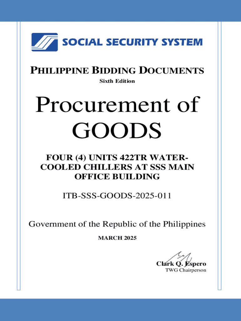 Fillable Online Procurement of Goods: Four (4) Units 422tr Watercooled ...