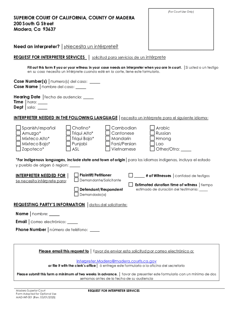 Civil Harassment Restraining Order Response Packet: Fill out & sign ...