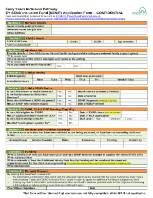 Ey Send Inclusion Fund Application Doc Template | pdfFiller
