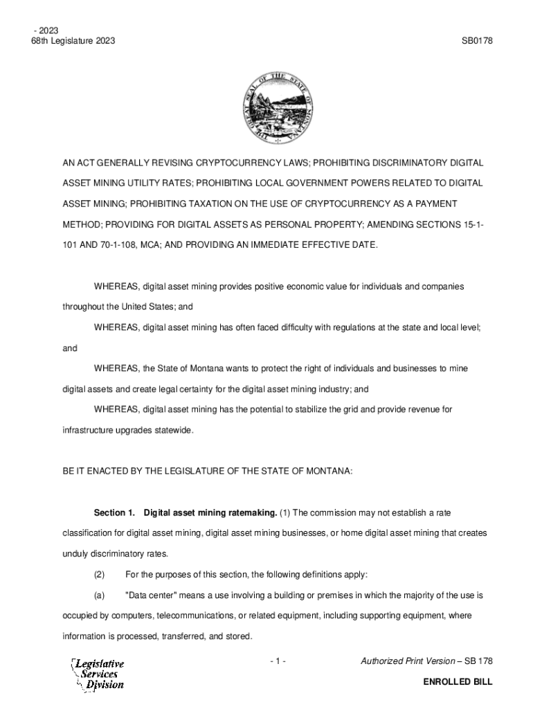 Fillable Online Senate Bill No. 178 Fax Email Print - pdfFiller