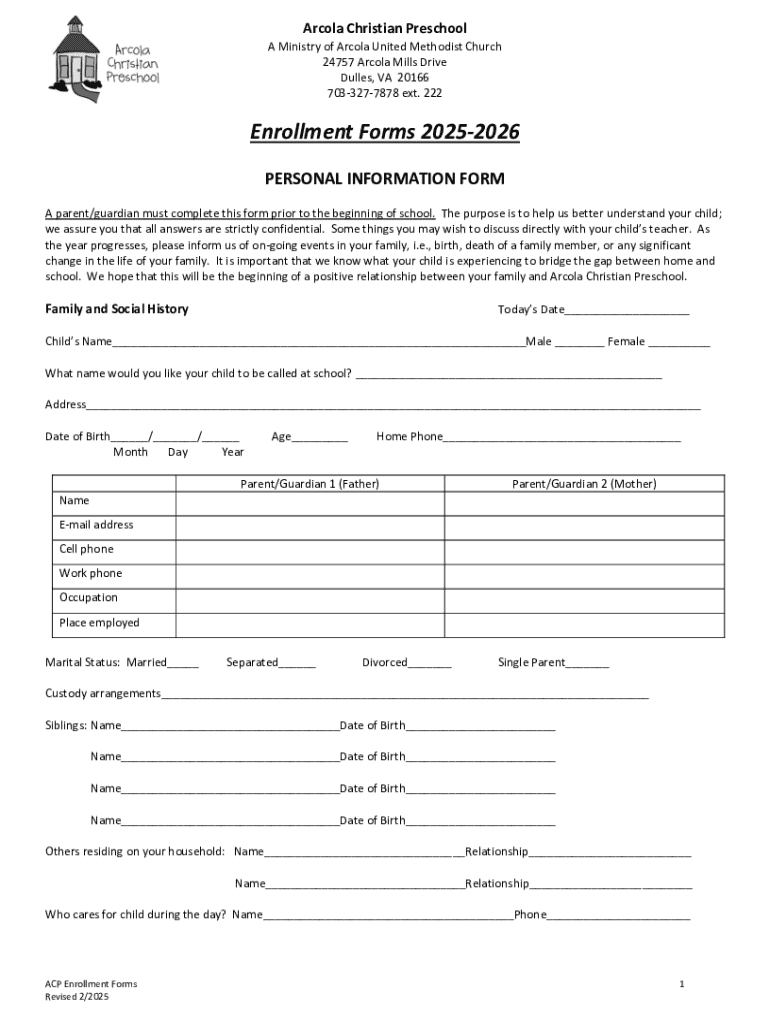 Fillable Online Personal Information Form Fax Email Print - pdfFiller