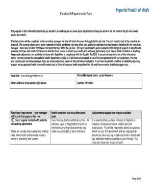 Fillable Online Functional Requirements Form Fax Email Print - pdfFiller