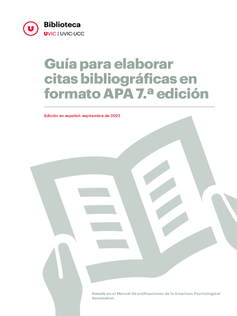 Rellenable en línea Guía Para Elaborar Citas Bibliográficas En Formato ...