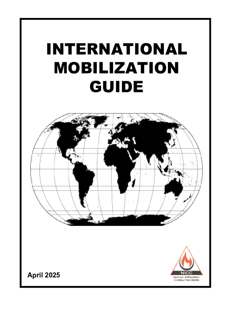 Fillable Online 2025 International Mobilization Guide Fax Email Print ...