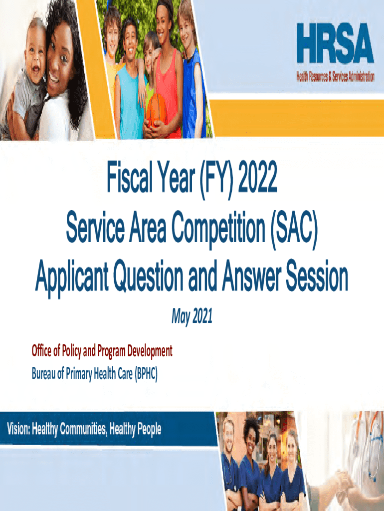 Fillable Online Service Area Competition (SAC) Fax Email Print - pdfFiller