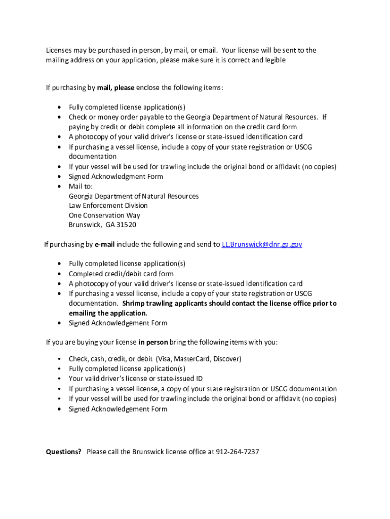 Fillable Online Commercial Fishing License Application 2025-2026 ...