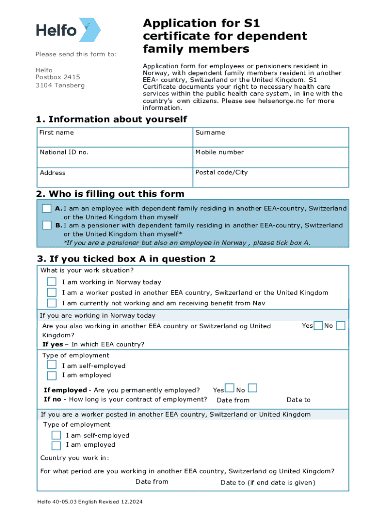 Fillable Online S1 Certificate Application Fax Email Print - pdfFiller