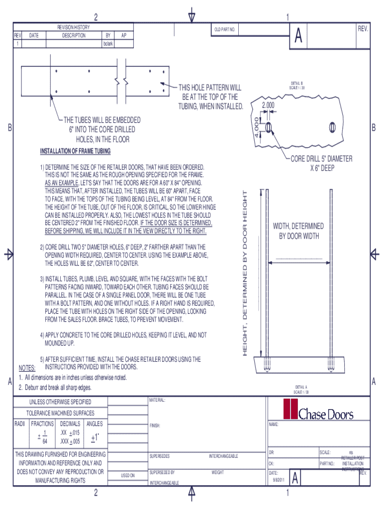 Fillable Online Retailer Post Installation Instructions Fax Email Print ...
