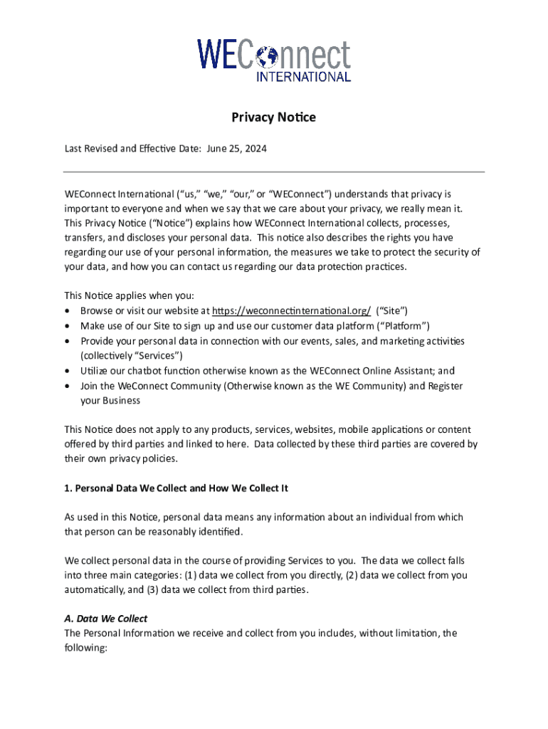 Fillable Online Privacy Notice Fax Email Print - pdfFiller