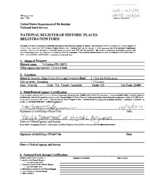 Fillable Online National Register of Historic Places Registration Form ...