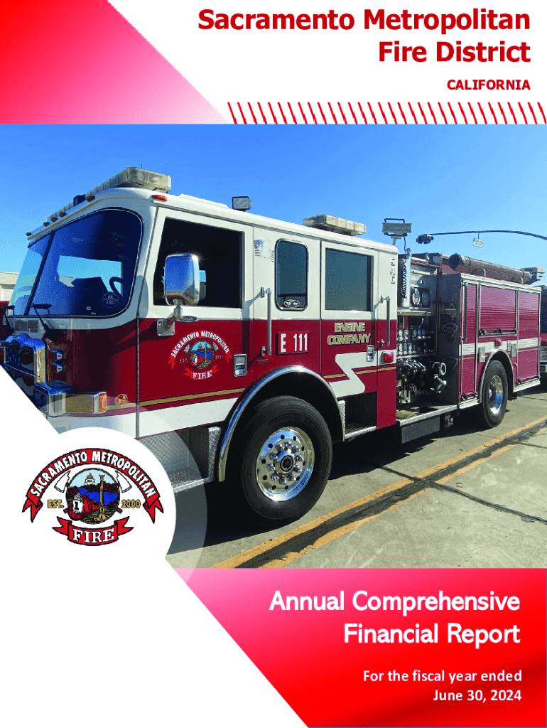 Fillable Online Sacramento Metropolitan Fire District Financial Report ...