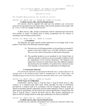 Fillable Online Build America, Buy America Act Requirements Fax Email ...