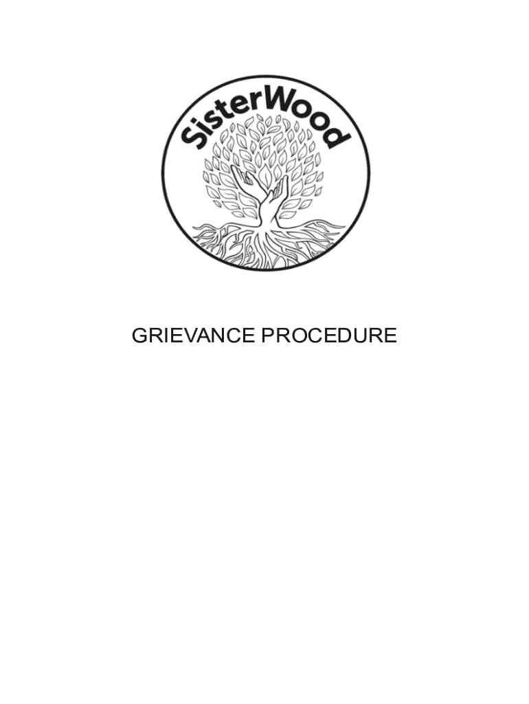 Fillable Online Grievance Procedure Fax Email Print - pdfFiller