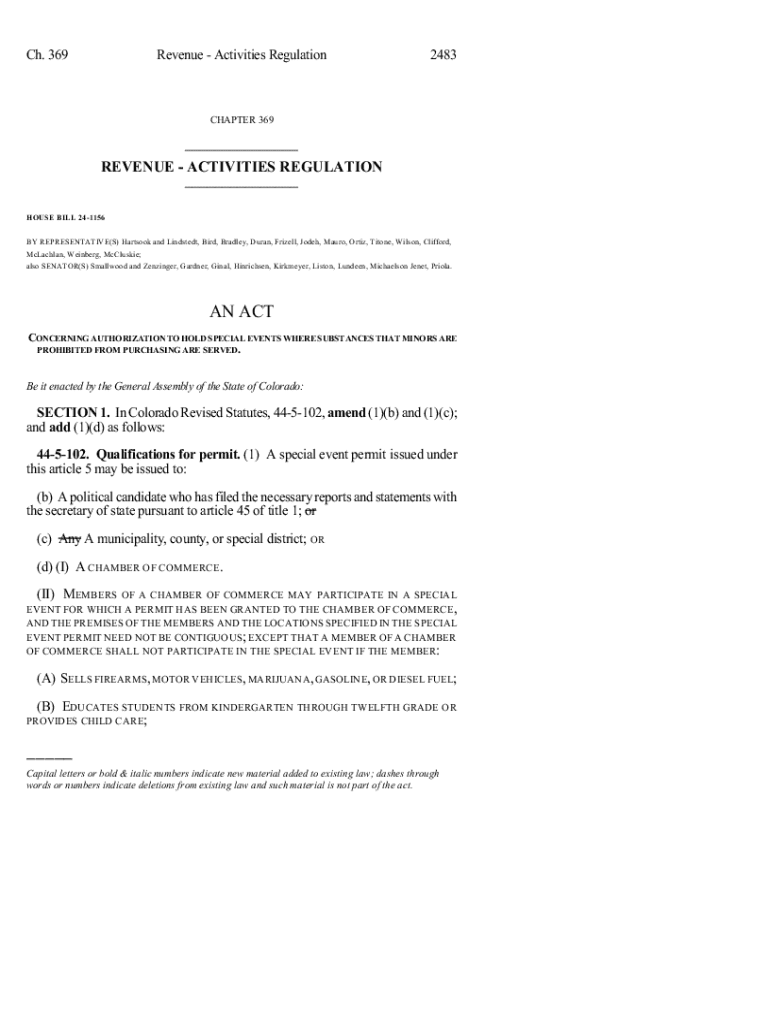 Fillable Online Revenue - Activities Regulation Fax Email Print - pdfFiller