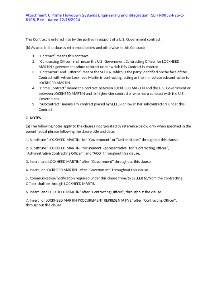 (b) As used in the clauses referenced below and otherwise in this ...