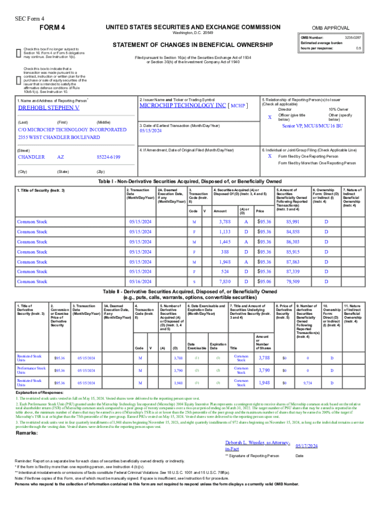 Fillable Online Statement of Changes in Beneficial Ownership Fax Email Print - pdfFiller