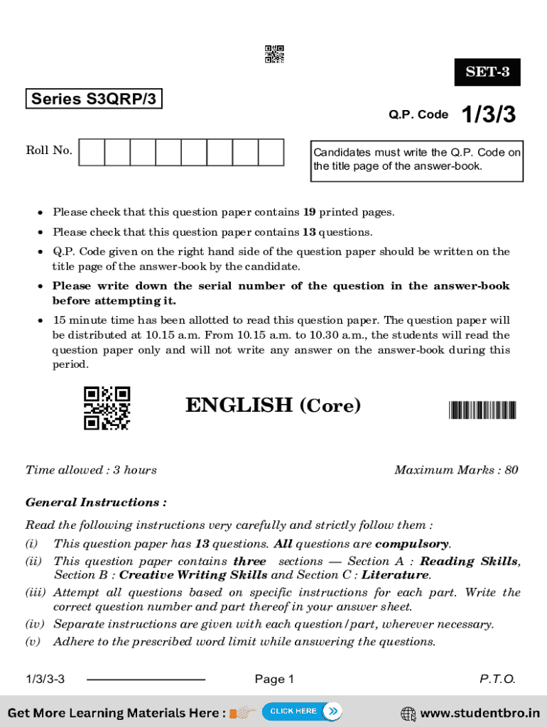 Fillable Online Senior Secondary School Examination 2024 - Marking ...