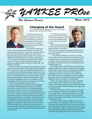 Fillable Online - Tim Heckler to retire in December 2012 and John ...