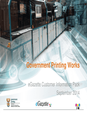 Fillable Online Government Printing Works Fax Email Print - pdfFiller
