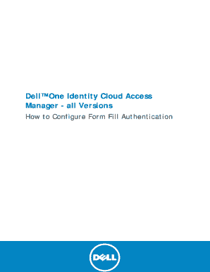 Fillable Online Dell_One_Identity_Cloud_Access_Manager_How_To_Configure ...