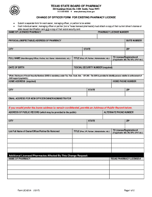 Form Lic 021a - Fill Online, Printable, Fillable, Blank | pdfFiller