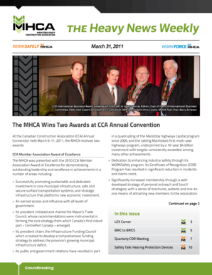 Fillable Online mhca mb The MHCA Wins Two Awards at CCA Annual ...