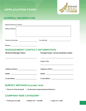 Fillable Online Download Application Form - Business Barbados Fax Email Print - pdfFiller