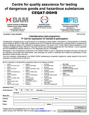 Fillable Online Registration form - ceqat-dghs Fax Email Print - pdfFiller