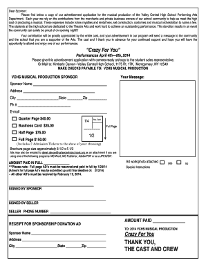 Fillable Online BBB AD Sheet Fax Email Print - pdfFiller