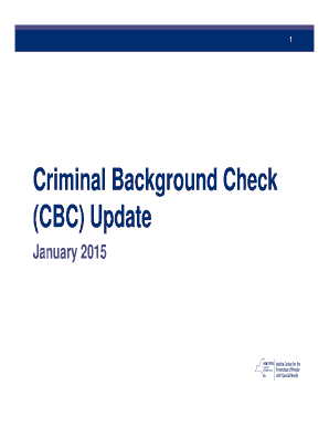 Fillable Online (CBC) Update Fax Email Print - pdfFiller