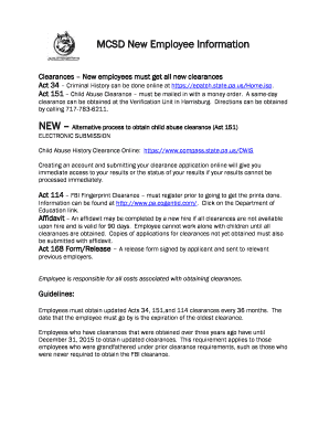 Fillable Online mcsdk12 MCSD New Employee Information Fax Email Print - pdfFiller
