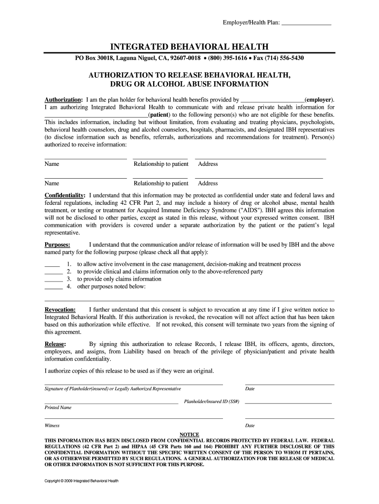 Fillable Online STD RELEASE FORM. CM Forms Fax Email Print - pdfFiller