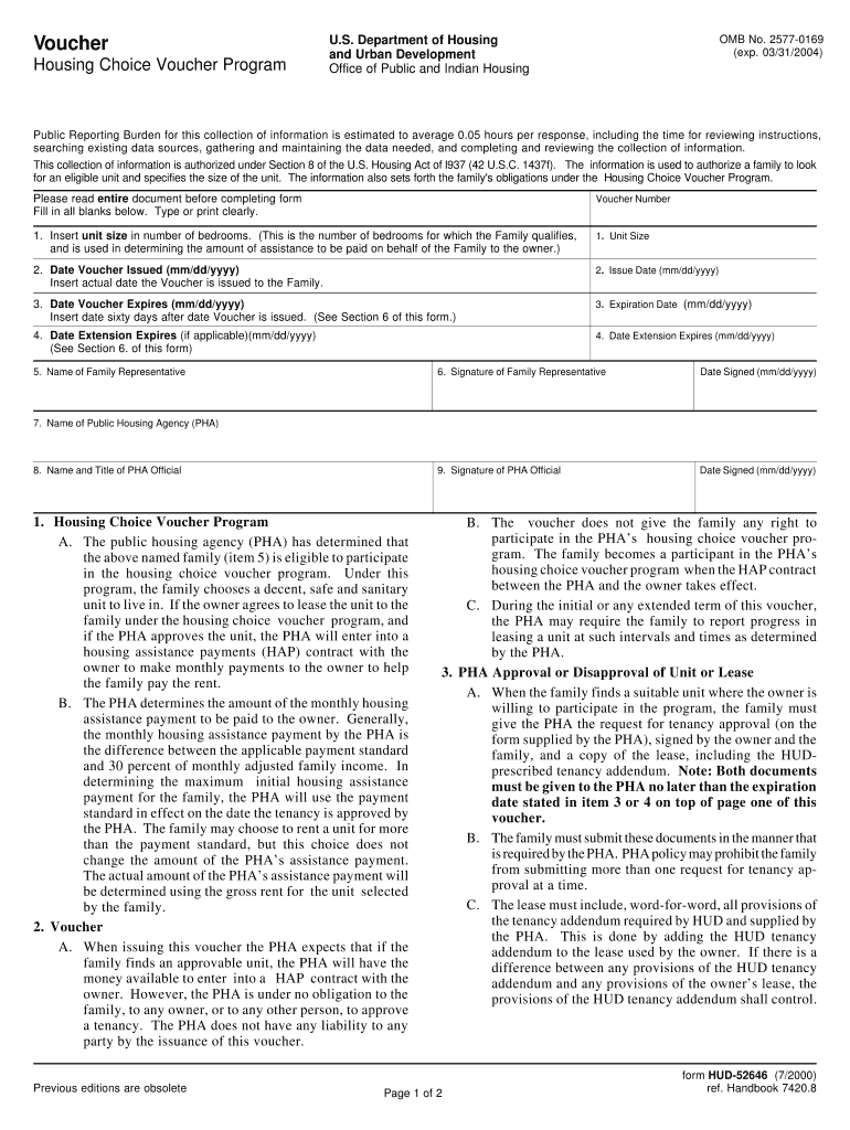 Fillable Online Exhibit 1 HUD 52646 Fax Email Print - pdfFiller