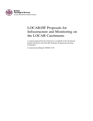 Fillable Online Locar/jif Proposals for Infrastructure and Monitoring ...