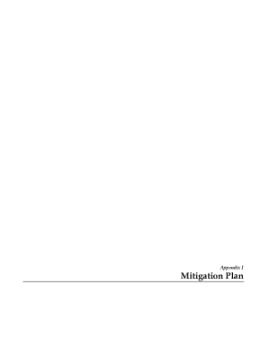 Fillable Online Mitigation Plan for East Link Project Fax Email Print ...