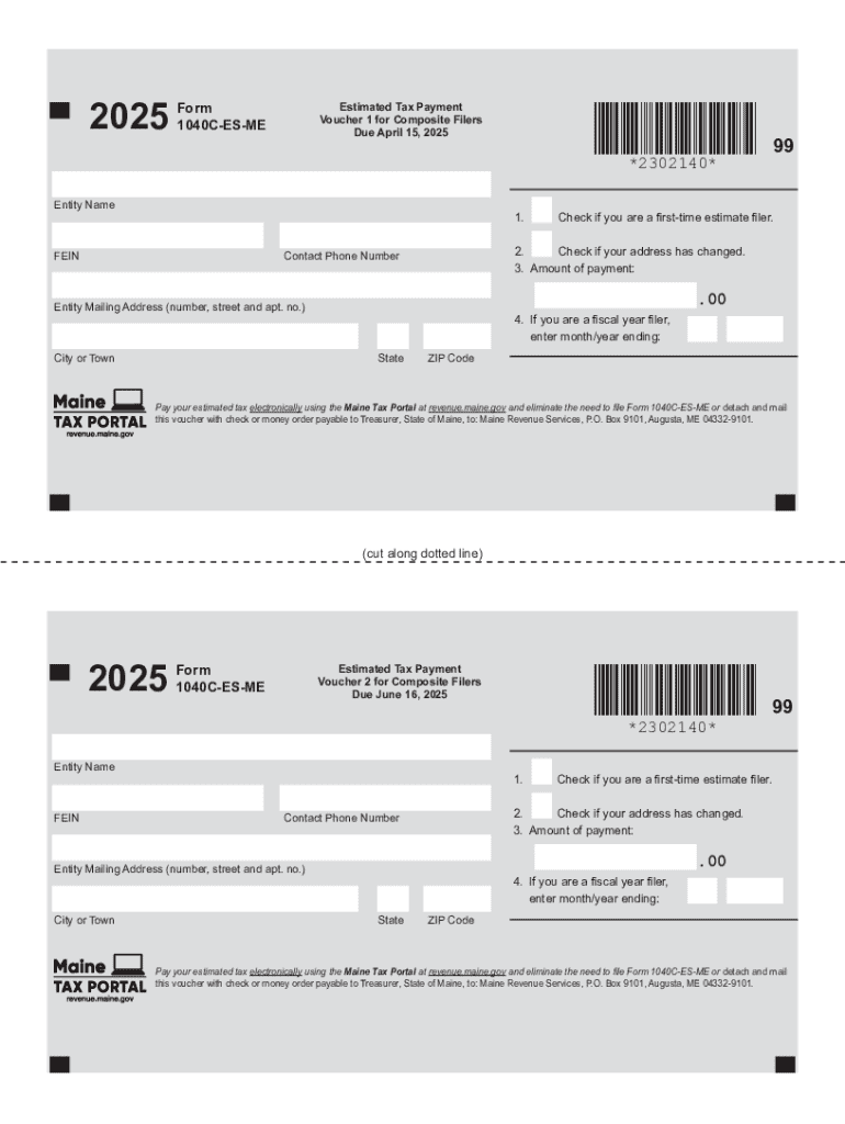 Fillable Online Estimated Tax Payment Voucher for Composite Filers Fax Email Print - pdfFiller