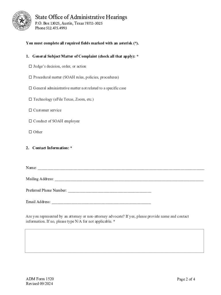 Fillable Online Formal Complaint Form Fax Email Print - pdfFiller