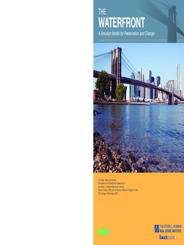 Fillable Online the Waterfront Fax Email Print - pdfFiller