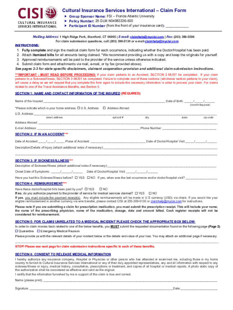 Fillable Online World Class Coverage Plan - Florida Atlantic University ...